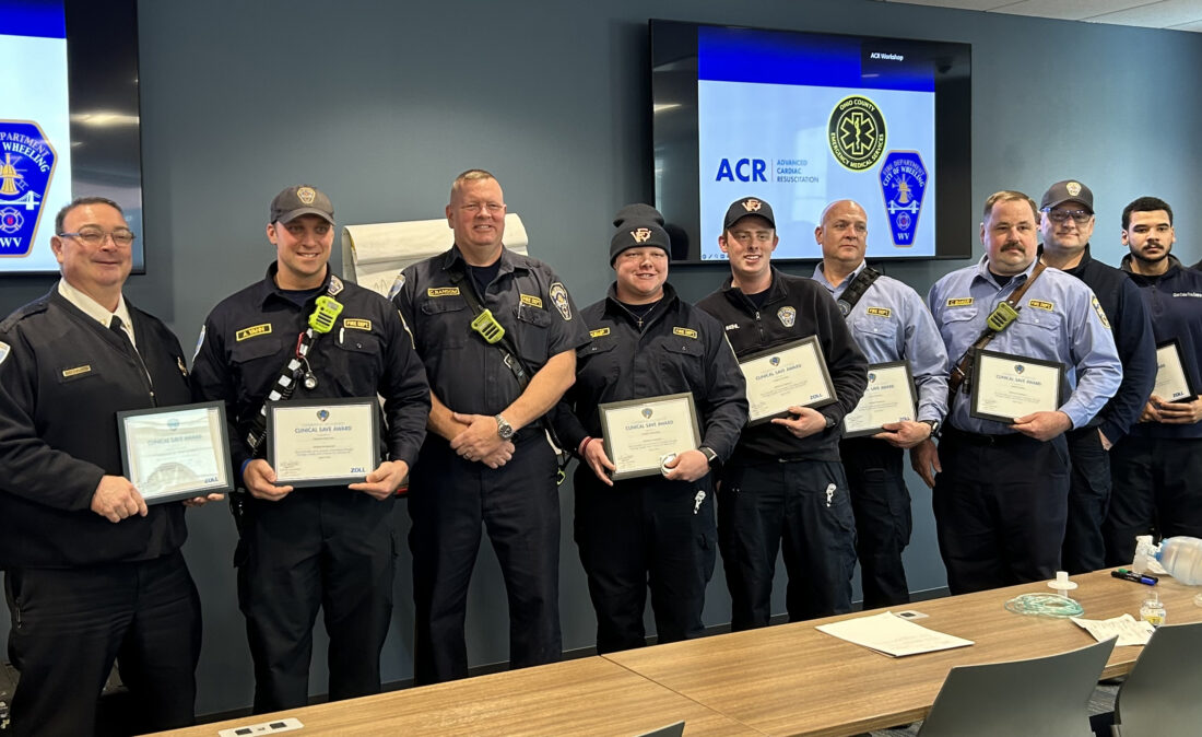 Wheeling First Responders Honored for Lifesaving Efforts With New CPR ...